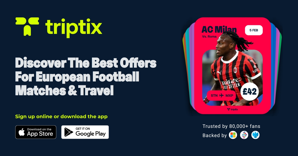 Triptix - The Best Offers For European Football Matches & Travel